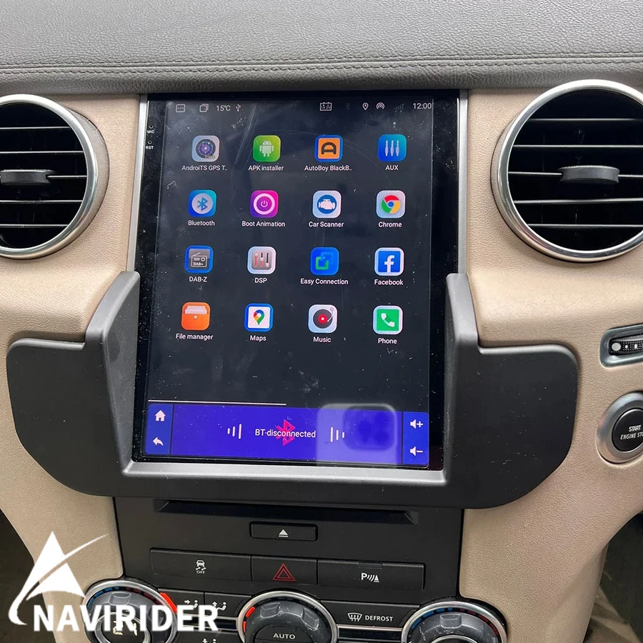For-Land-Rover-Discovery-4-LR4-2009-2016-Android-Tesla-Screen-Car-Radio ...