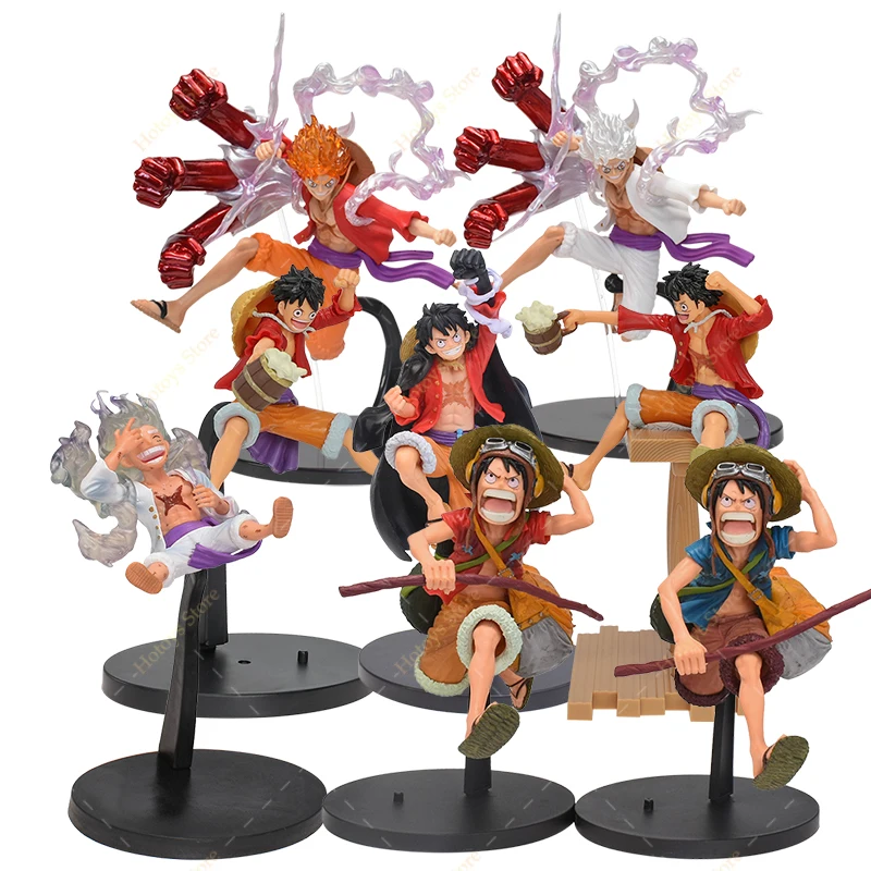 One Piece Figura Luffy Engrenagem 5 Luffy Banquete Cheer Anime PVC ...