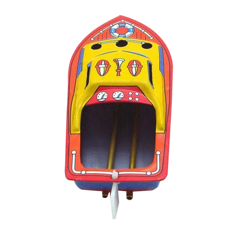 Candle-Ship-Collectable-Tin-Toy-Steam-Boat-Candle-Powered-Boat-Tin ...