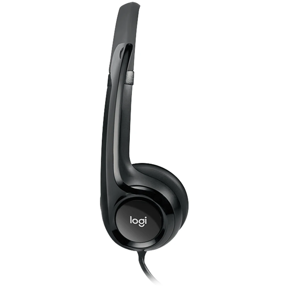 Проводная USB-гарнитура Logitech H390 с шумоподавлением и микрофоном ...