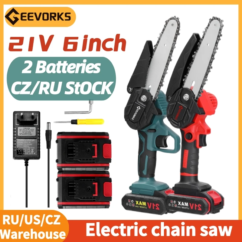 Geevorks-minisierra-el-ctrica-de-21V-y-6-pulgadas-sierra-recargable ...