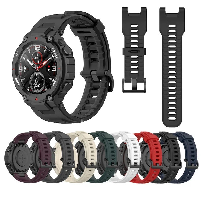 Pulseira de relógio para huami amazfit t rex pro/trex pro pulseira de ...