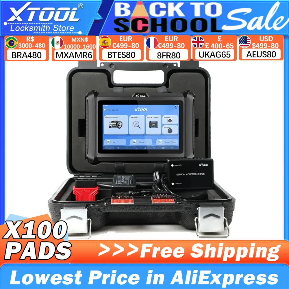 2024-XTOOL-X100-PAD-X100-PADS-Car-IMMO-Key-Programmer-OBD2-Diagnostic ...