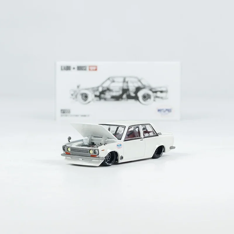 MINIGT-Kaido-1-64-Datsun-510-Street-Nismo-V2-Alloy-Open-Hood-Model-Car ...