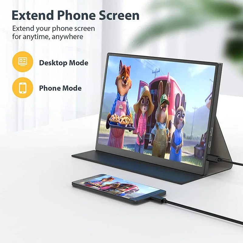 10.5 Inch Portable Monitor Extend Screen FHD 1920×1280 Portable Monitor ...