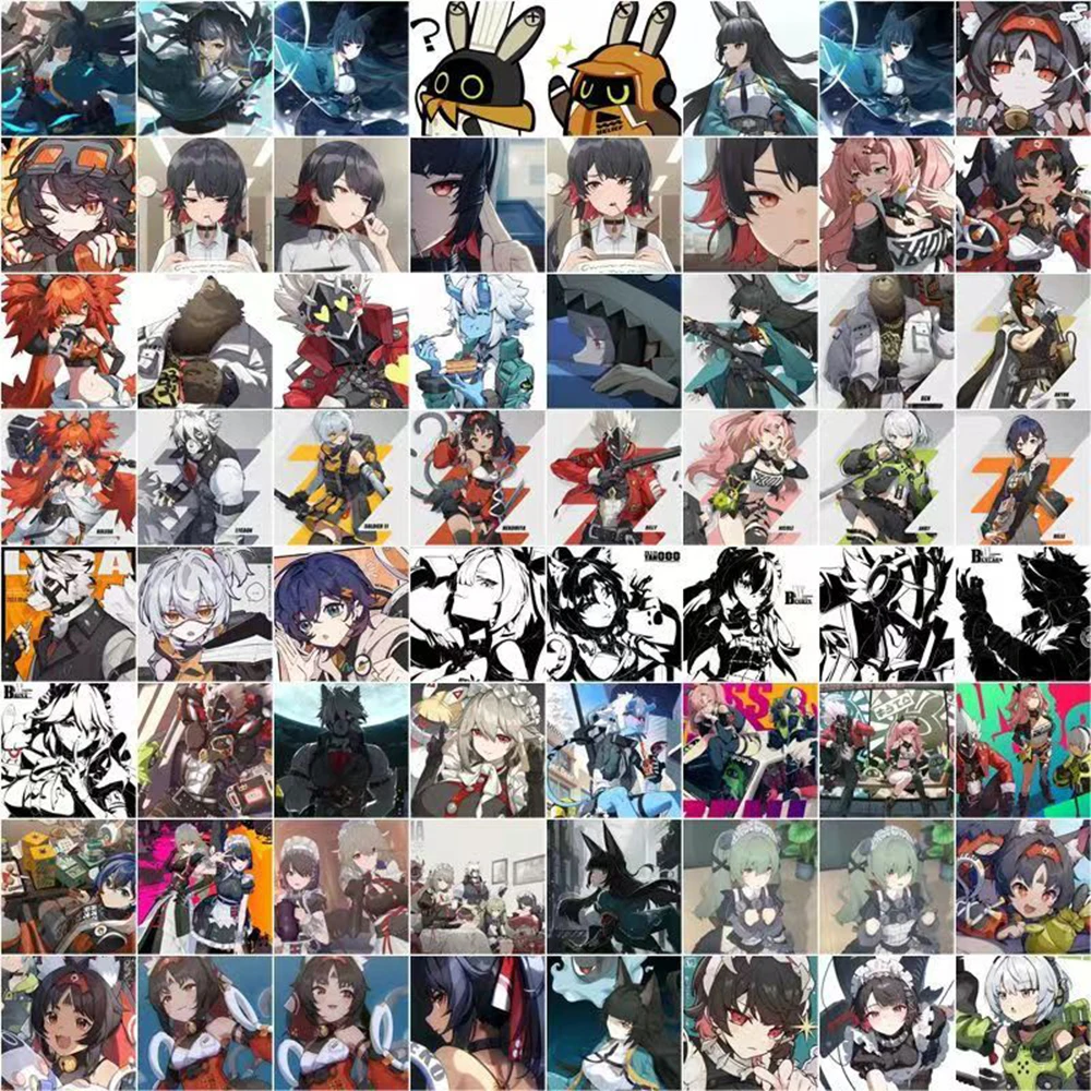 20-40-80pcs-Von-Lycaon-Billy-The-Kid-Stickers-Zenless-Zone-Zero ...