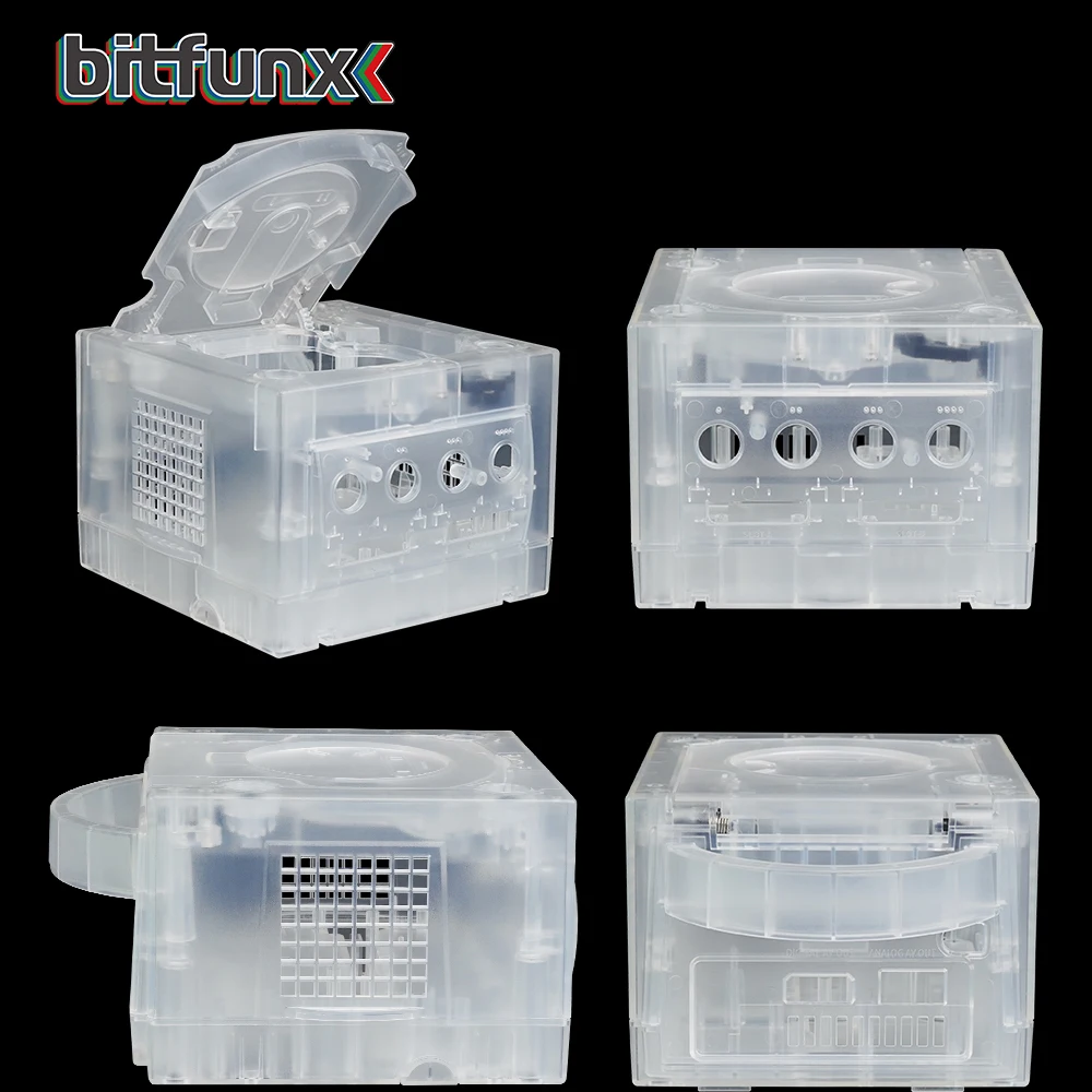 Bitfunx-Gamecube-NGC-Replacement-Shell-Transparent-Case-for-Gamecube ...