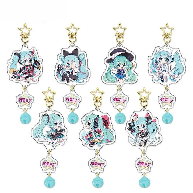 Hatsune Miku Bell Pendant Buckle Animation Cartoon Peripheral DIY ...