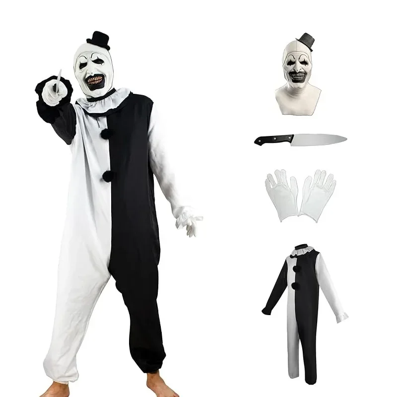 Adulto-ni-os-arte-el-payaso-pel-cula-Terrifier-2-arte-el-payaso-Cosplay ...