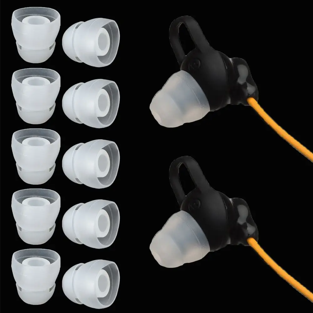 5Pairs-Earbuds-Cover-Earpiece-In-Ear-Buds-Tip-Covers-Caps-for-Earphone ...