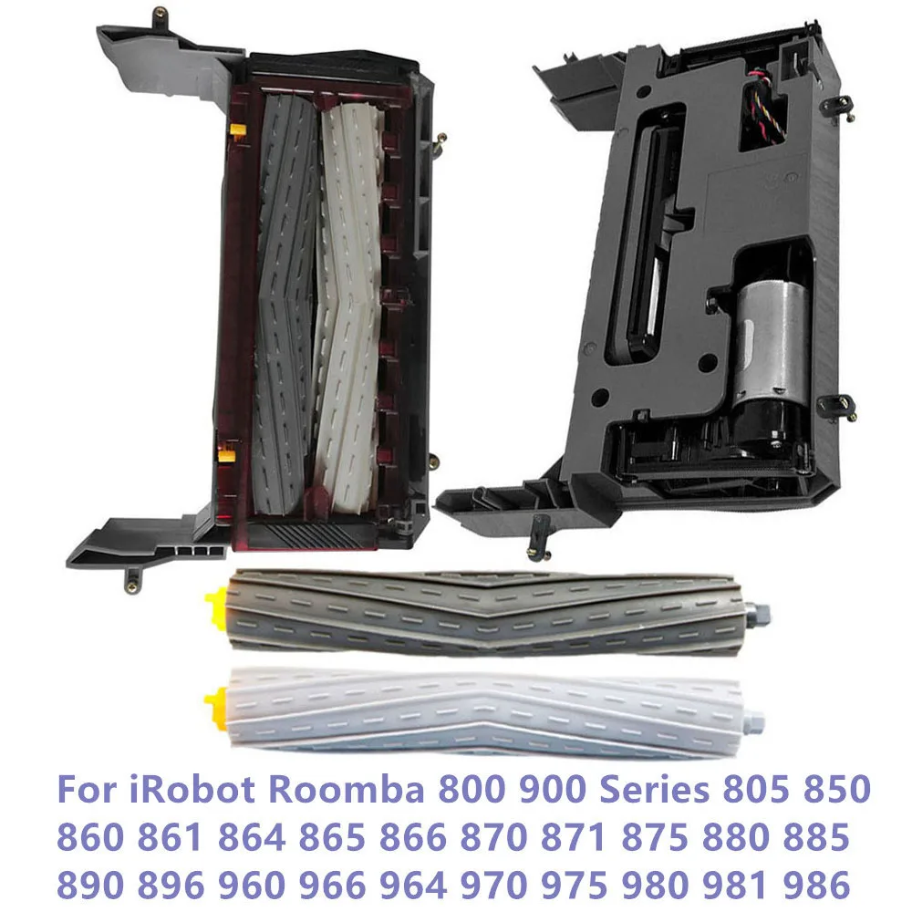 Main-Roller-Brush-Frame-Cleaning-Head-Module-For-iRobot-Roomba-800-900 ...