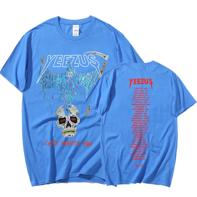Yeezus Shirt Skeleton