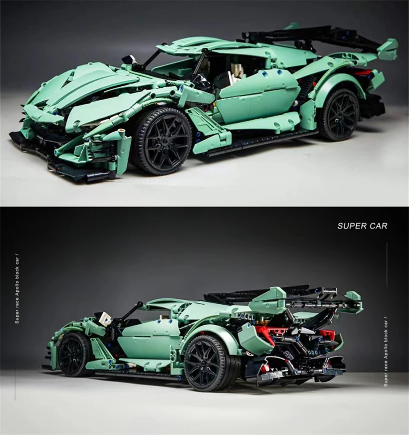 NEW IN STOCK Apollo IE Super Sports Car 2816pcs APP Control Technology ...