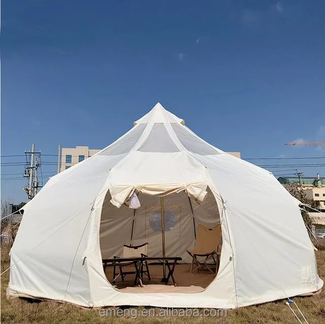 4M 5M 6M tourist outdoor camping luxury yurt canvas cotton Oxford lotus ...