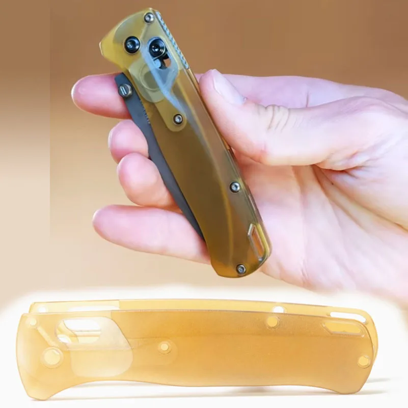 NEW-Custom-Ultem-Fold-Knife-Handle-Scales-For-Genuine-Benchmade-Bugout ...