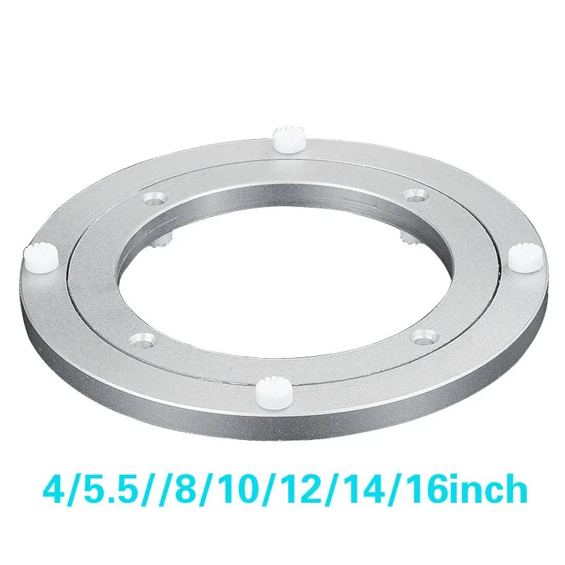 6-Sizes-Round-Shape-Turntable-Plate-Table-Smooth-Swivel-Plate-Rotating ...