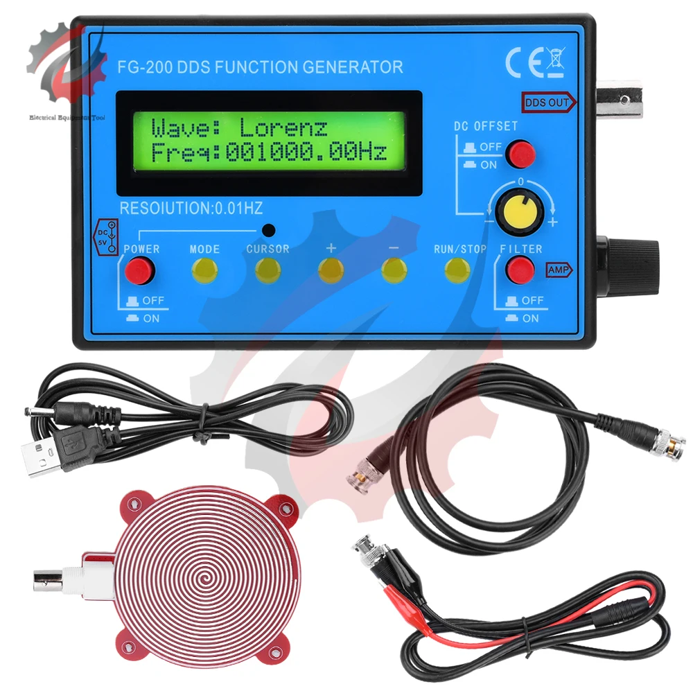 FG-200-0-01Hz-500KHz-DDS-Function-Signal-Generator-Frequency-Counter ...