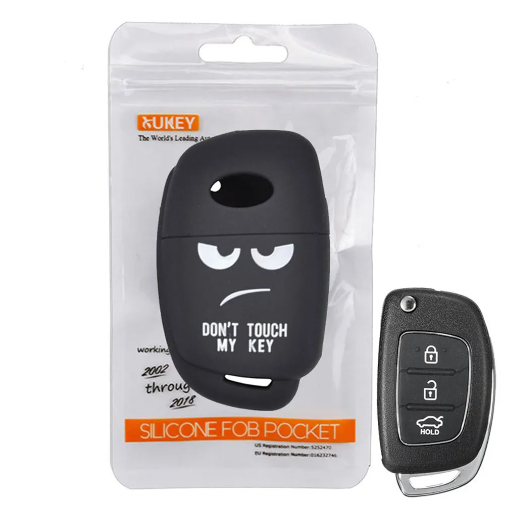 3 Buttons Remote Key Case For Hyundai Creta i10 i20 Tucson Elantra ...