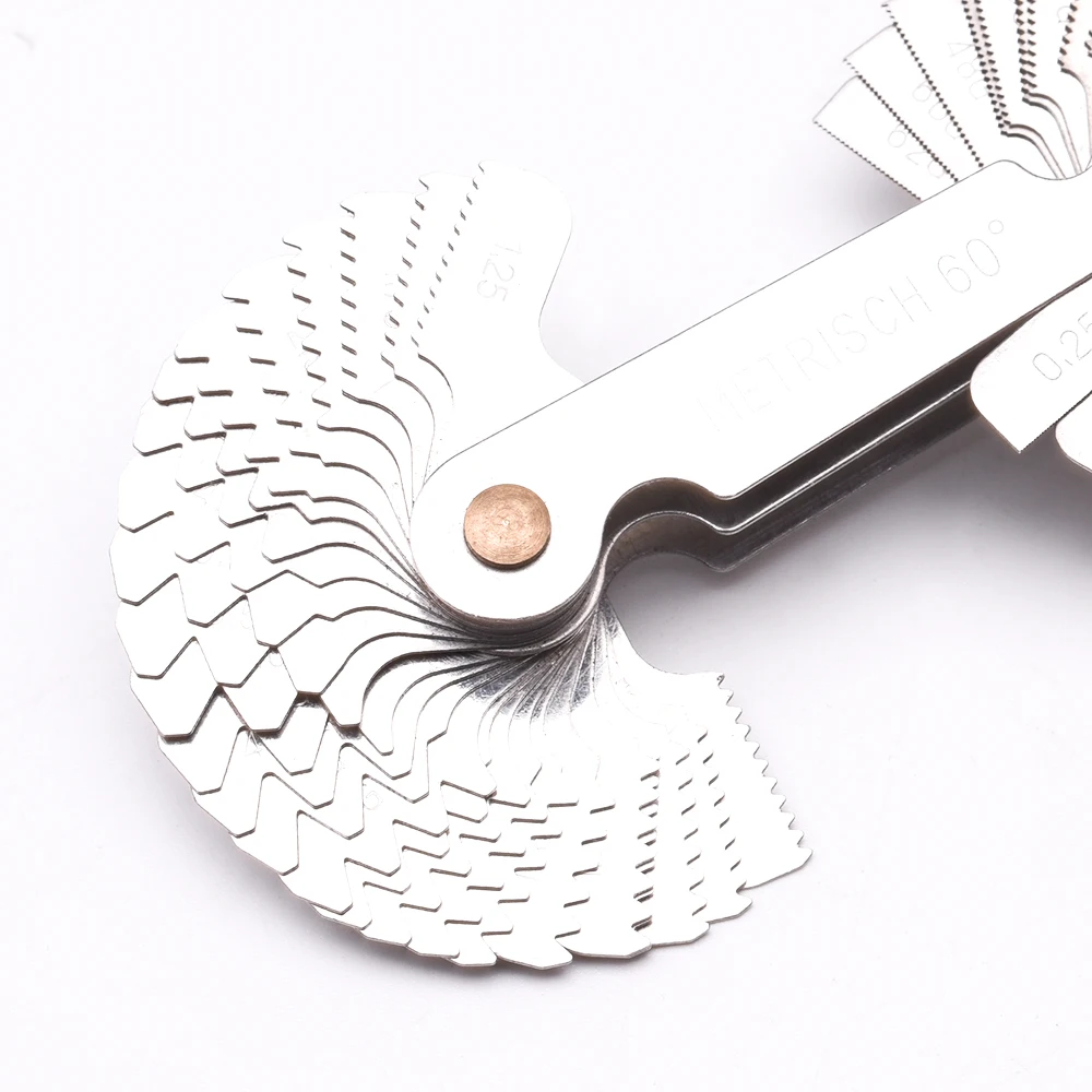 Thread-Measuring-Gauge-Steel-Pitch-Cutting-Gauge-Tool-Set-55-And-60 ...