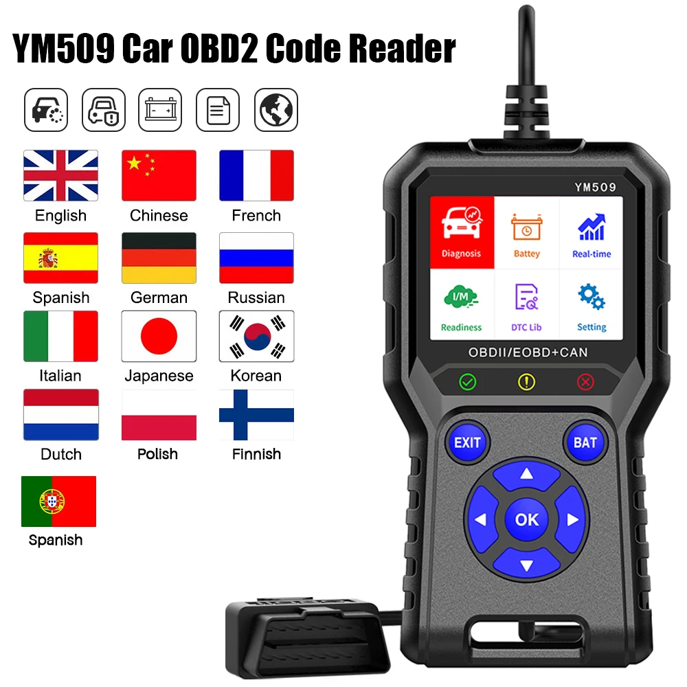 OBD2-Scanner-Erase-Error-Codes-Multi-Languages-ODB2-Code-Reader-Engine ...