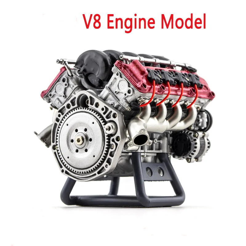 New-V8-Engine-Internal-Combustion-Model-Assembly-Kit-RC-Full-Simulation ...