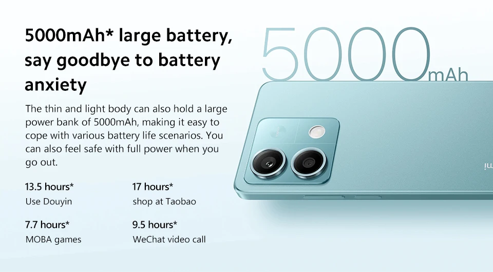 CN Version Xiaomi Redmi Note 13 5G Smartphone MediaTek Dimensity 6080 6 ...