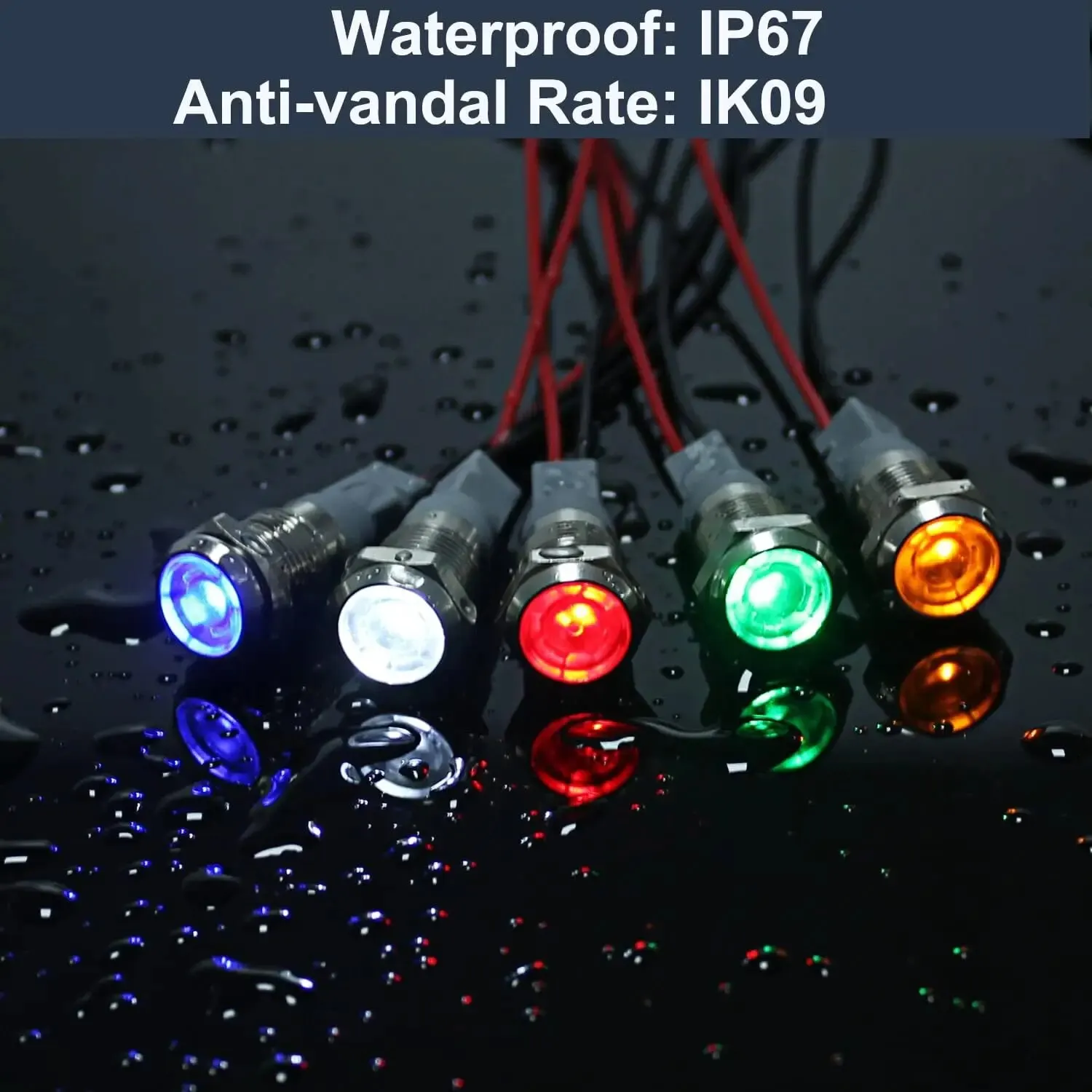 5Pcs-12V-24V-20mA-Energy-Saving-LED-Indicator-Light-Mounting-Hole-6mm ...