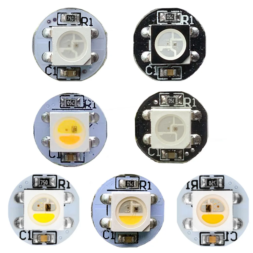1-1000pcs-5050-SMD-WS2812B-RGB-SK6812-RGBW-WWA-LED-Chip-Addressable ...
