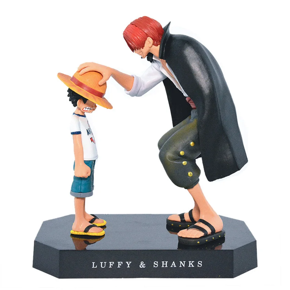Figurine One Piece Luffy Shanks | Action Figure One Piece Shanks - 18cm ...