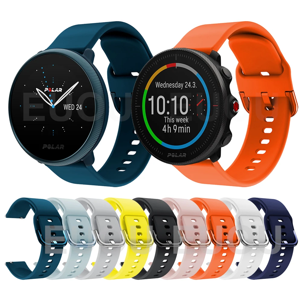 For Grit X Pro Titan Silicone Strap IGNITE 2 / VANTAGE M2 M Watch Band ...