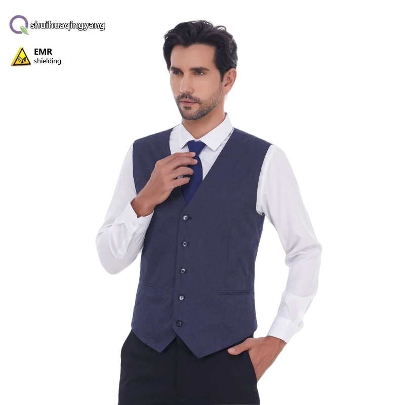 Authentic-electromagnetic-radiation-protective-metal-fiber-suit-vests ...