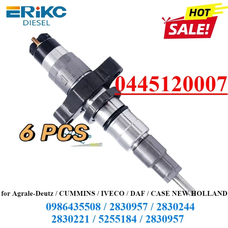 6PC-0445120007-0986435508-Diesel-Fuel-Injector-0445-120-007-Engine ...