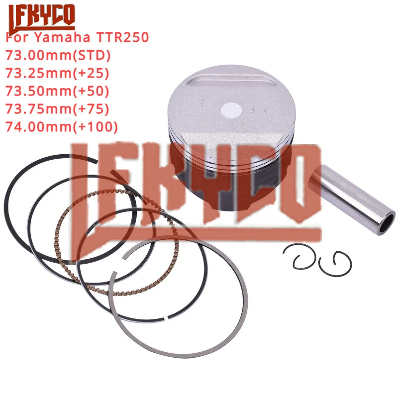 Engine-Parts-73mm-73-25mm-73-5mm-73-75mm-74mm-for-Yamaha-TTR-250-TTR250 ...