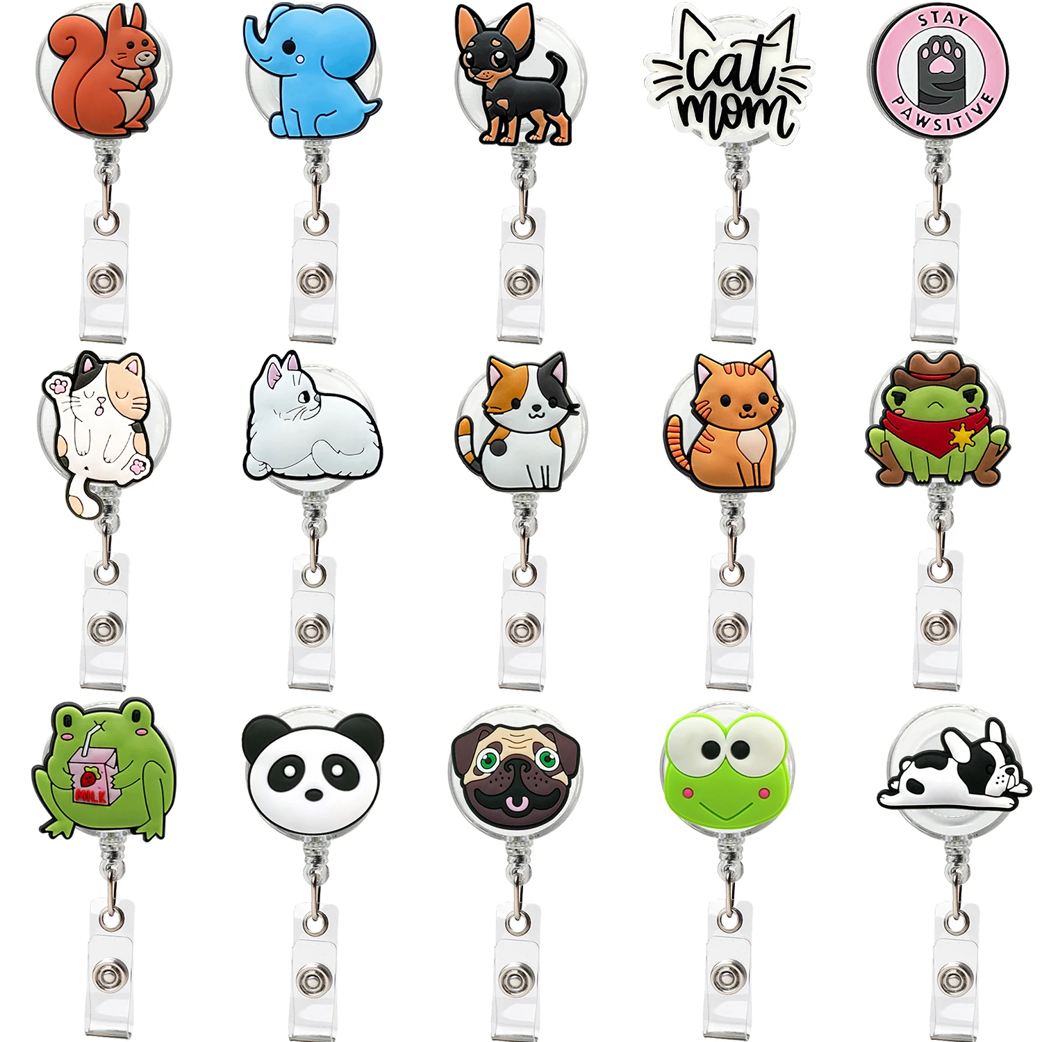 Nurse Badge Holder Accessories | Badge Holder Clips Nurses | Cute Badge ...