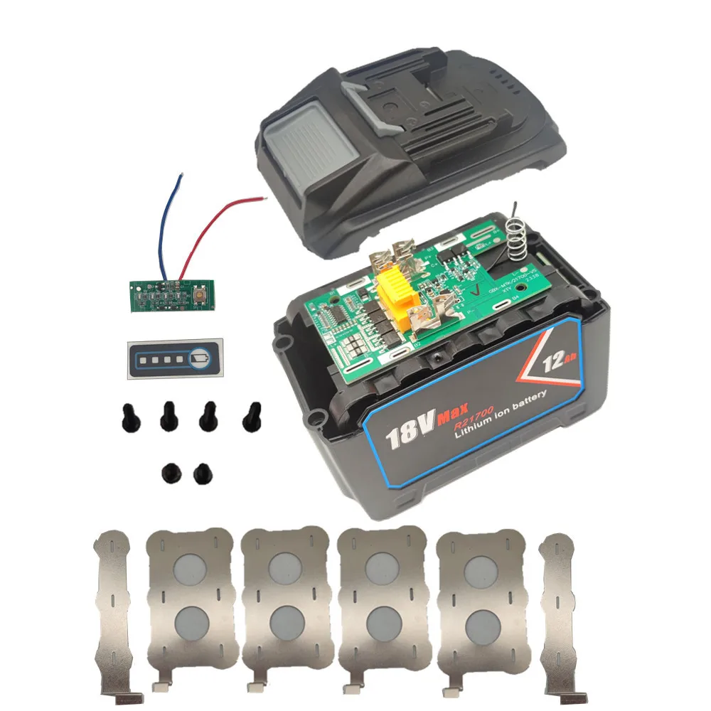 5S3P-15x21700-Holder-Li-ion-Battery-Case-BMS-Charging-Protection ...