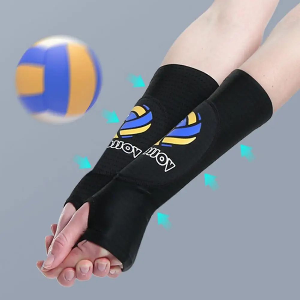 1-Pair-Stretch-Volleyball-Arm-Sleeves-Sports-Arm-Guards-With-Protection ...
