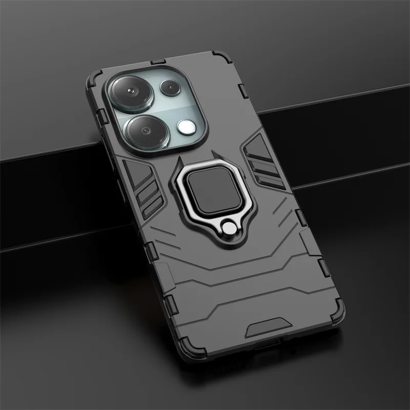 For-Xiaomi-Poco-M6-Pro-4G-Case-Anti-Shock-Kickstand-Magnet-Armor-Phone ...