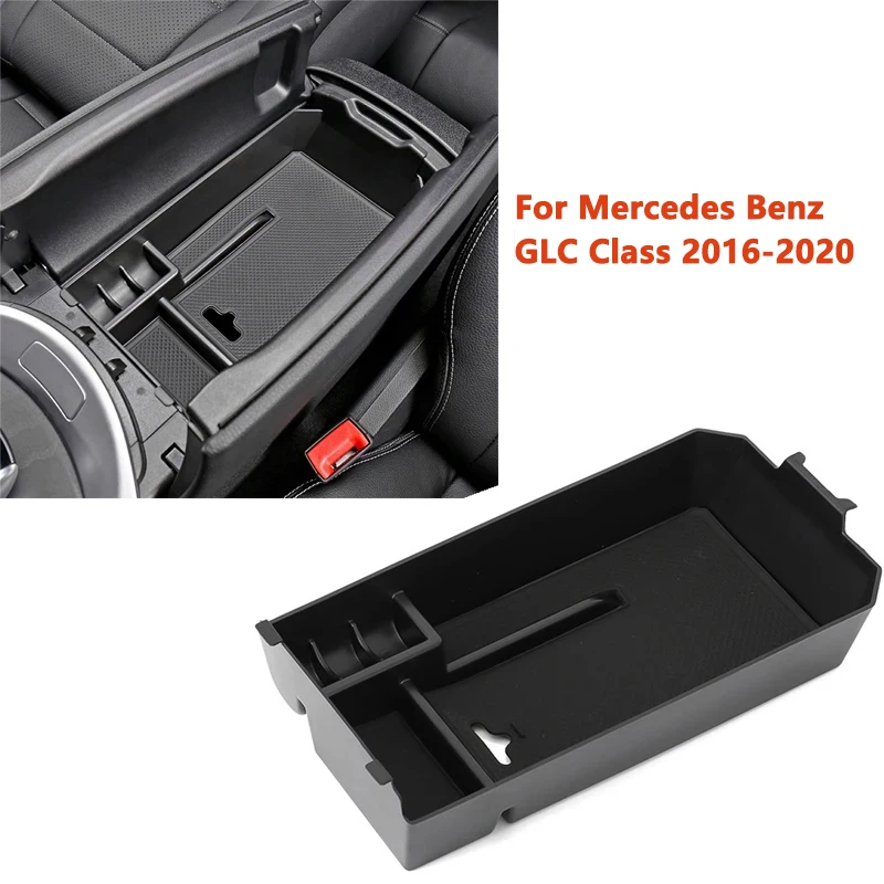 Car-Armrest-Console-Central-Storage-Box-For-Mercedes-Benz-GLC-Class ...