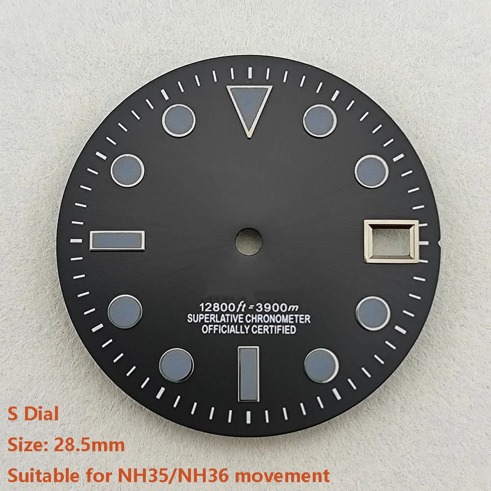 High-Quality-28-5mm-NH35dial-watch-dial-S-dial-suitable-for-NH35-NH36 ...