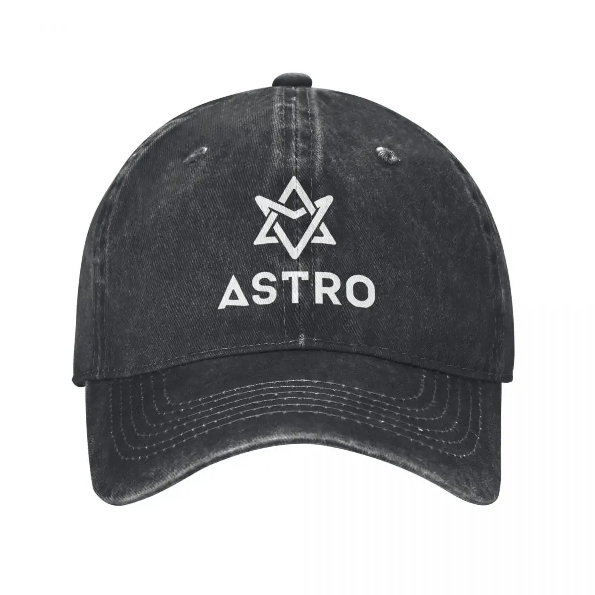 Astro - Logo Unisex Baseball Cap Kpop Boy Group Debut Distressed Washed ...