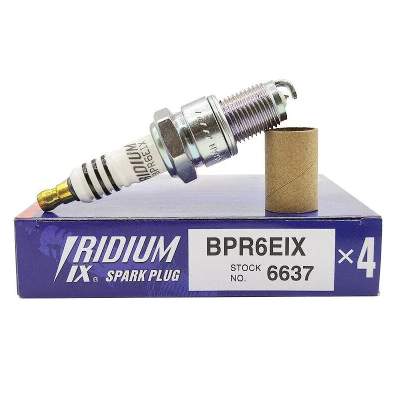 4pcs BPR6EIX 6637 Iridium Spark Plug For Audi BMW Subaru Nissan IW20 ...