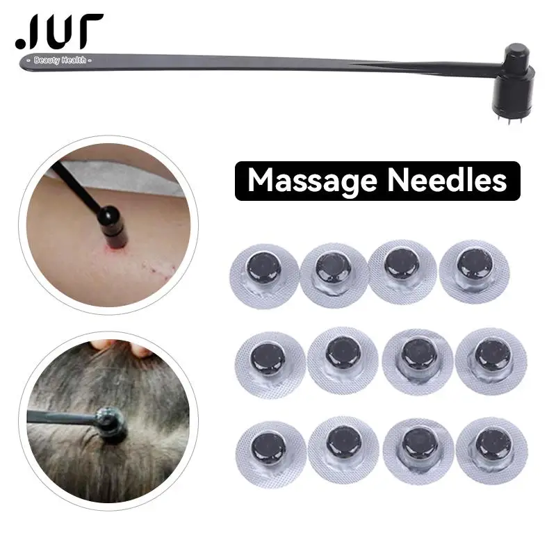 Double-Head-Chinese-Acupuncture-Needle-Needle-Seven-Star-Dermal-Needle ...