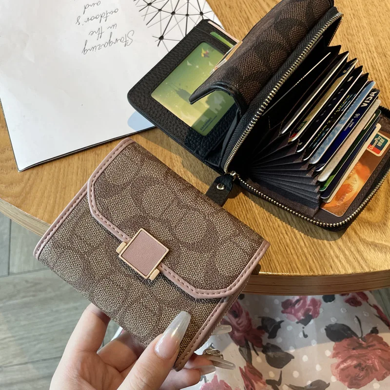 Luxury-Designer-Leather-Wallet-Women-s-Multiple-Card-And-Photo-Slots ...