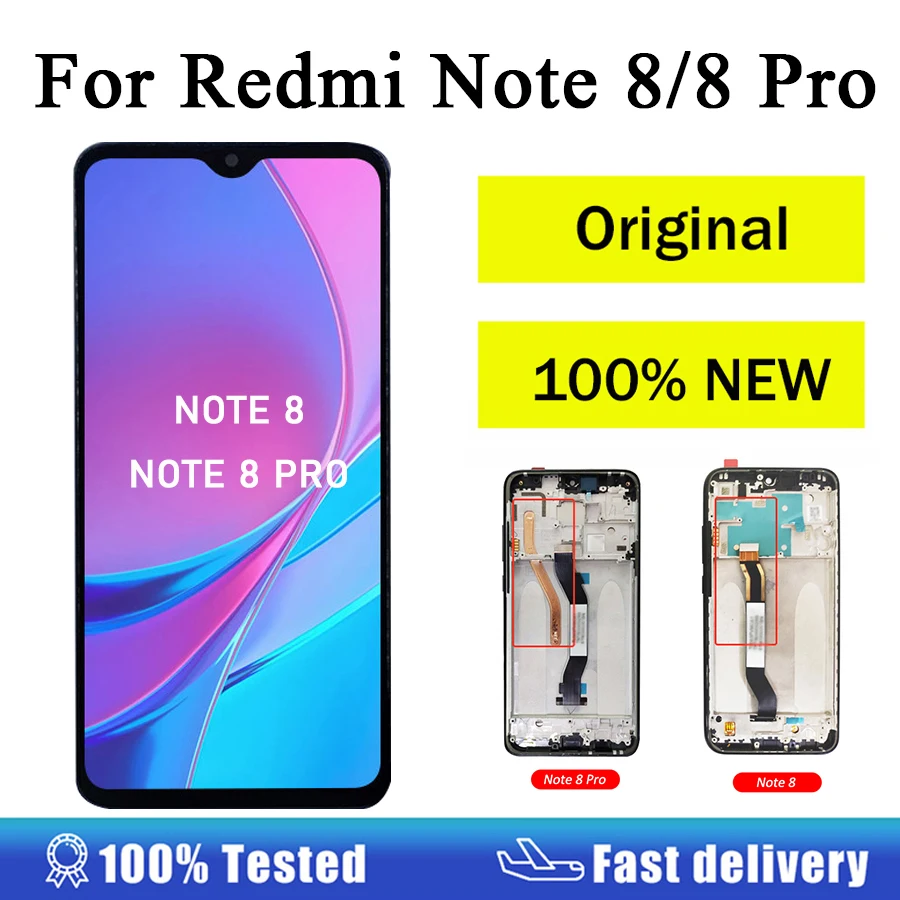Original Xiaomi Redmi Note 8 Pro Lcd Display - Original Lcd Xiaomi ...