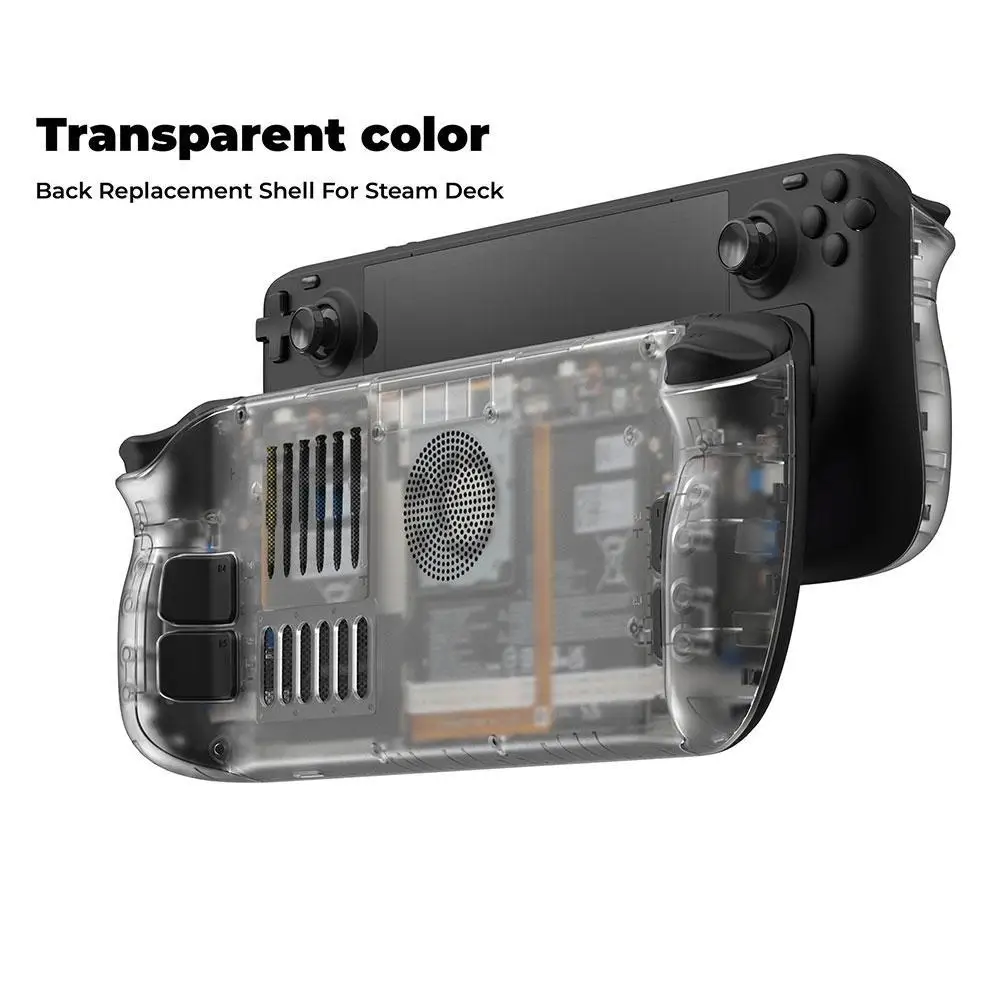 Bracket-Back-Cover-Transparent-Back-Plate-For-Steam-Deck-Shell-Clear ...