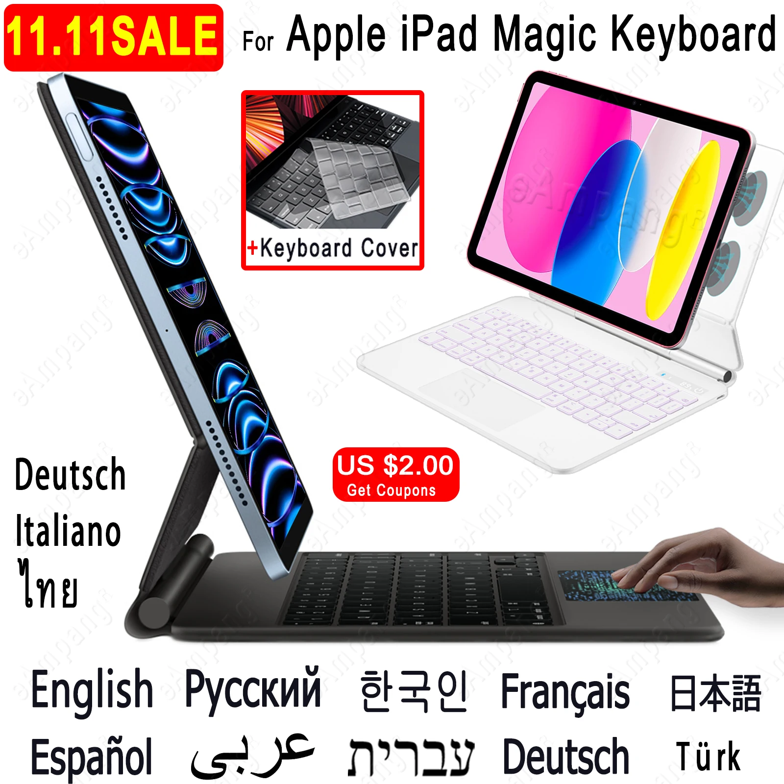 📱 Magic Keyboard alternativo para iPad en español - Oferta — Descuentos ...