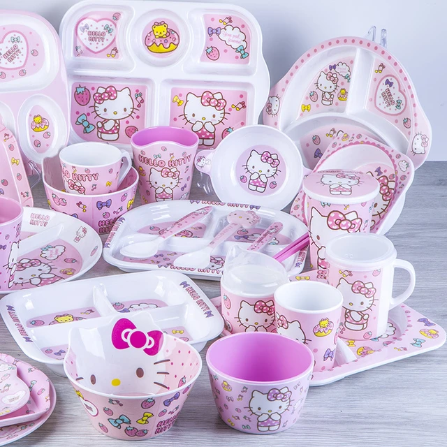 Hello Kitty Plate Set