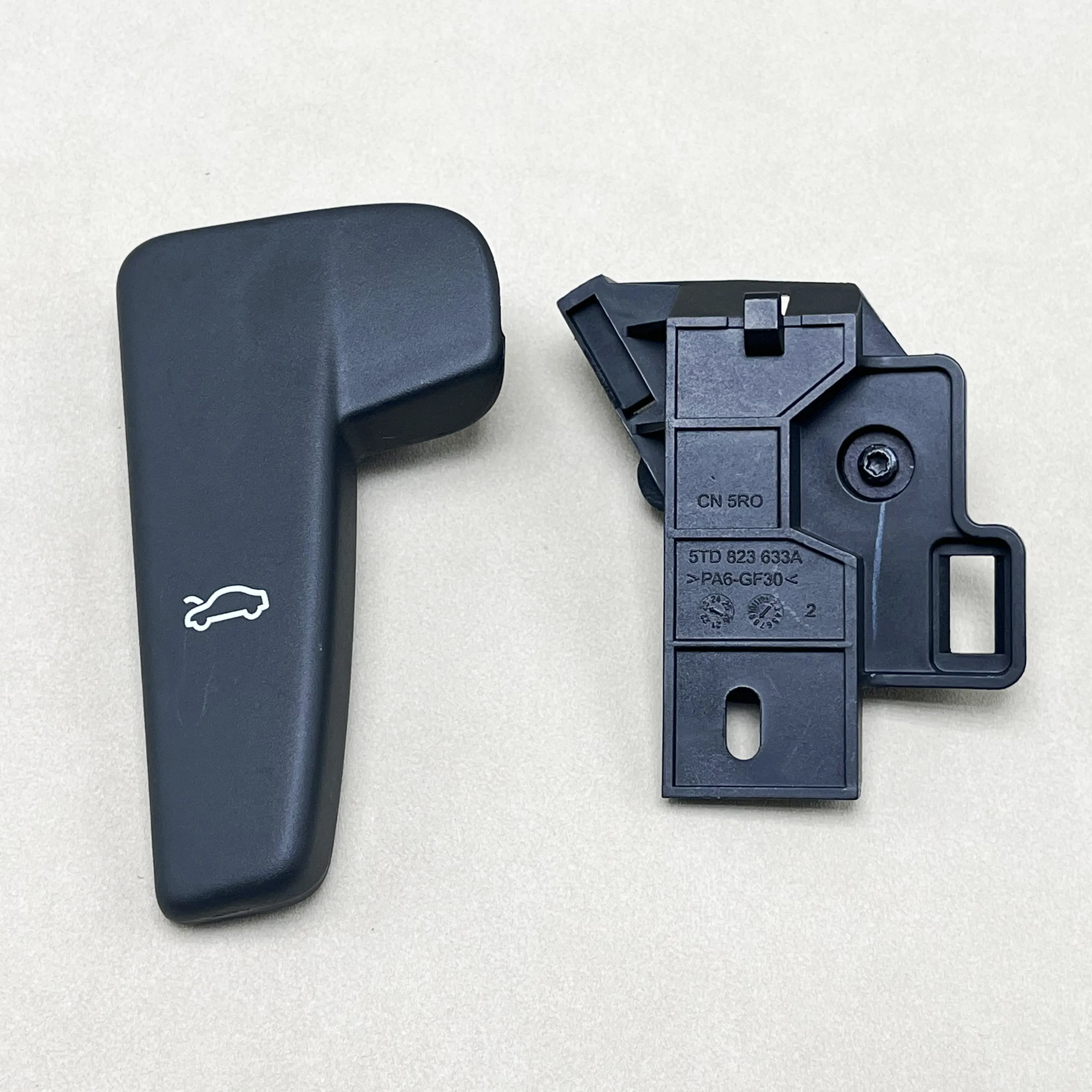 Engine Hood Handle Bracket For VW Jetta Golf 5 6 Passat B6 B7 CC Tiguan ...