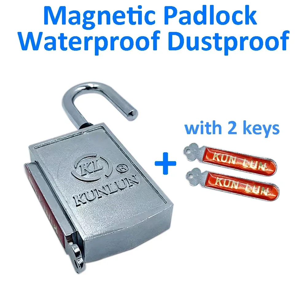 Heavy-Duty-Magnetic-Padlock-Waterproof-and-Dustproof-No-Password ...