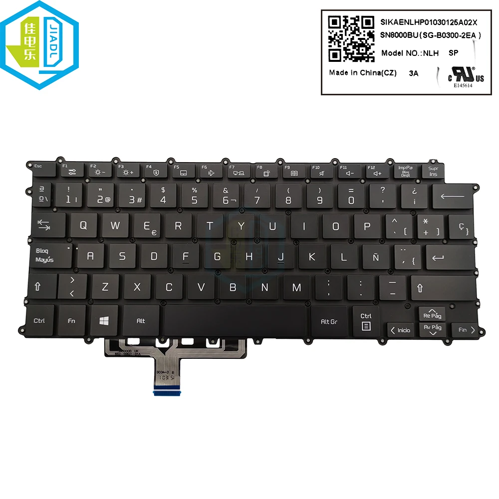 New Laptop Backlit Spain Spanish Keyboard For LG 14Z90P 14Z90P-G 14Z90P ...